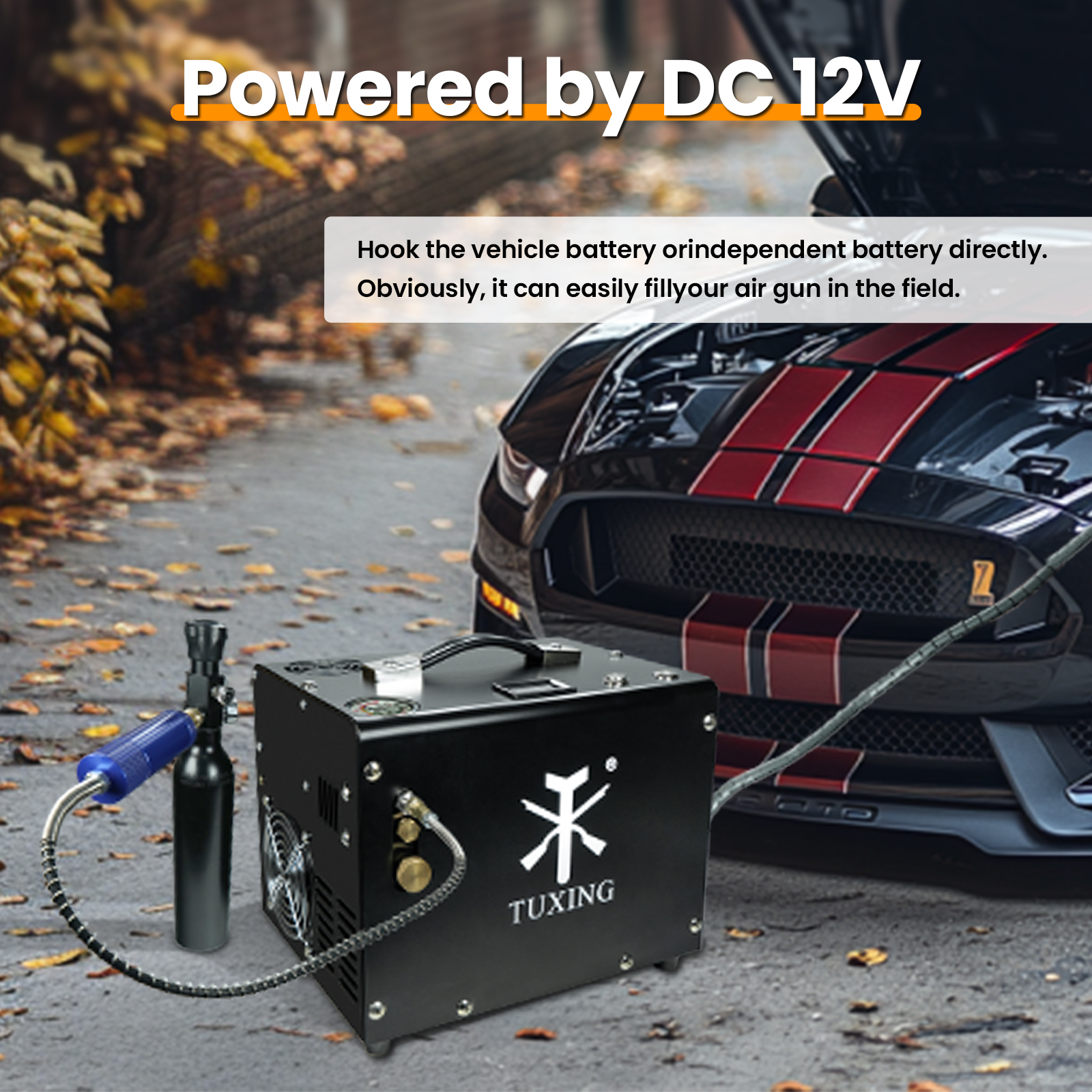 TUXING TXET062 4500Psi 300Bar Pcp Air Compressor High Pressure Pump