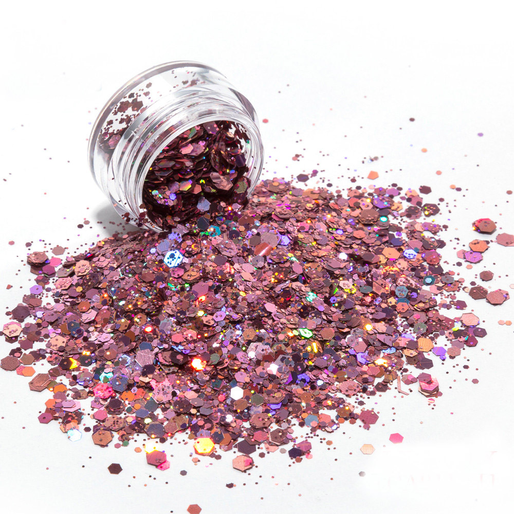 Holographic Chunky mixes glitter