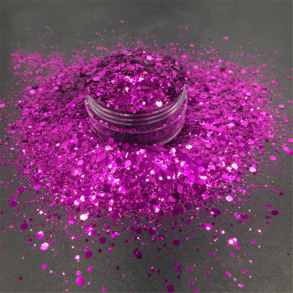 Metallic Chunky mixes glitter