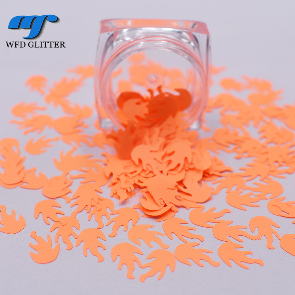 Flame Shaped Glitter