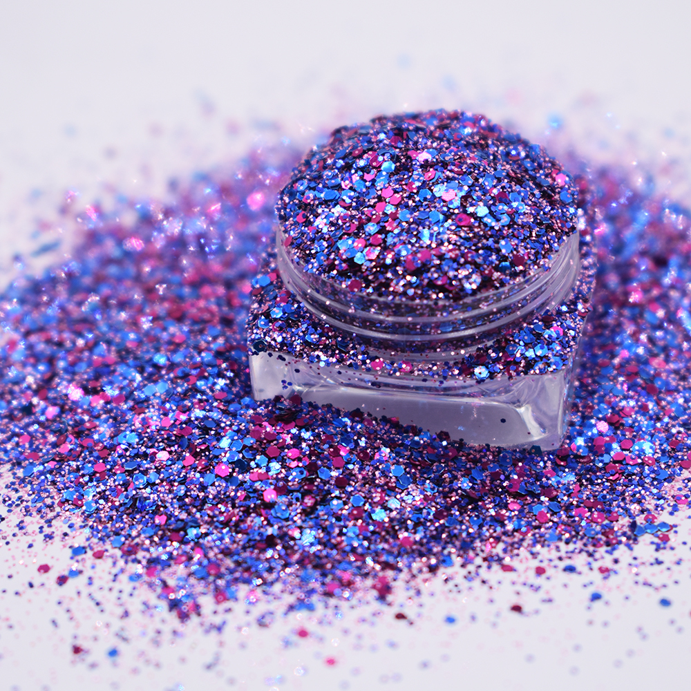 new chunky mixes glitter