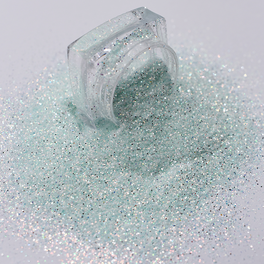 Pastel colors glitter