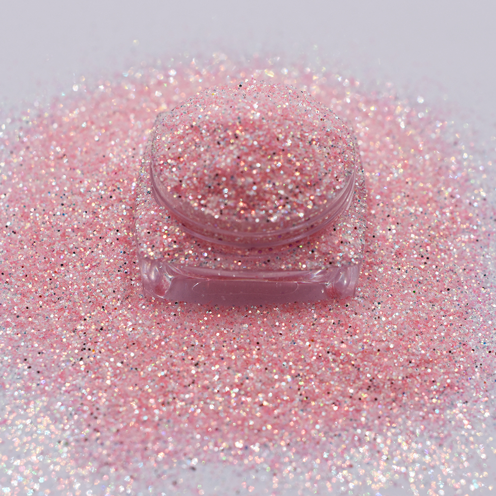 Pastel colors glitter