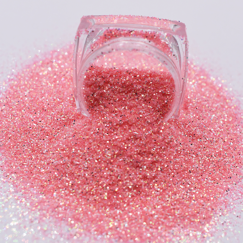 Pastel colors glitter