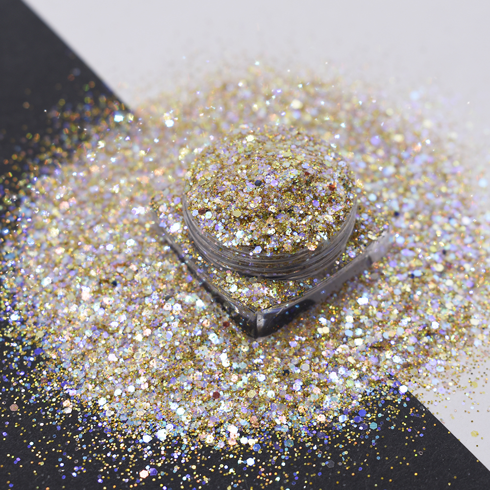 High Sparkling Chunky Mixed Glitter