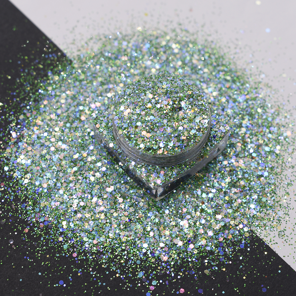 High Sparkling Chunky Mixed Glitter