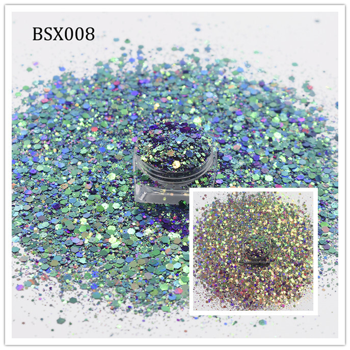 NEW color shifting chunky mixes glitter