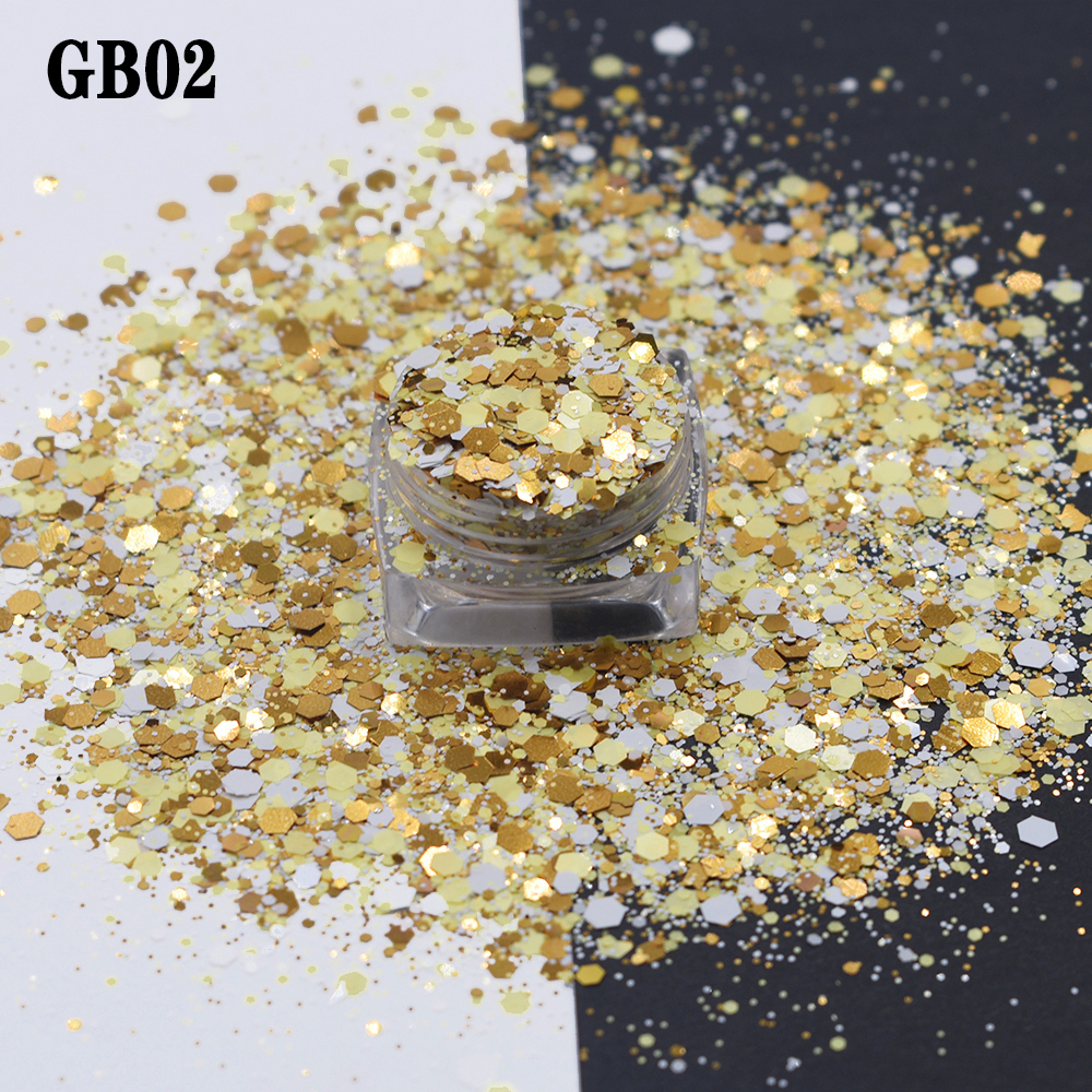 White Elf Mix Glitter