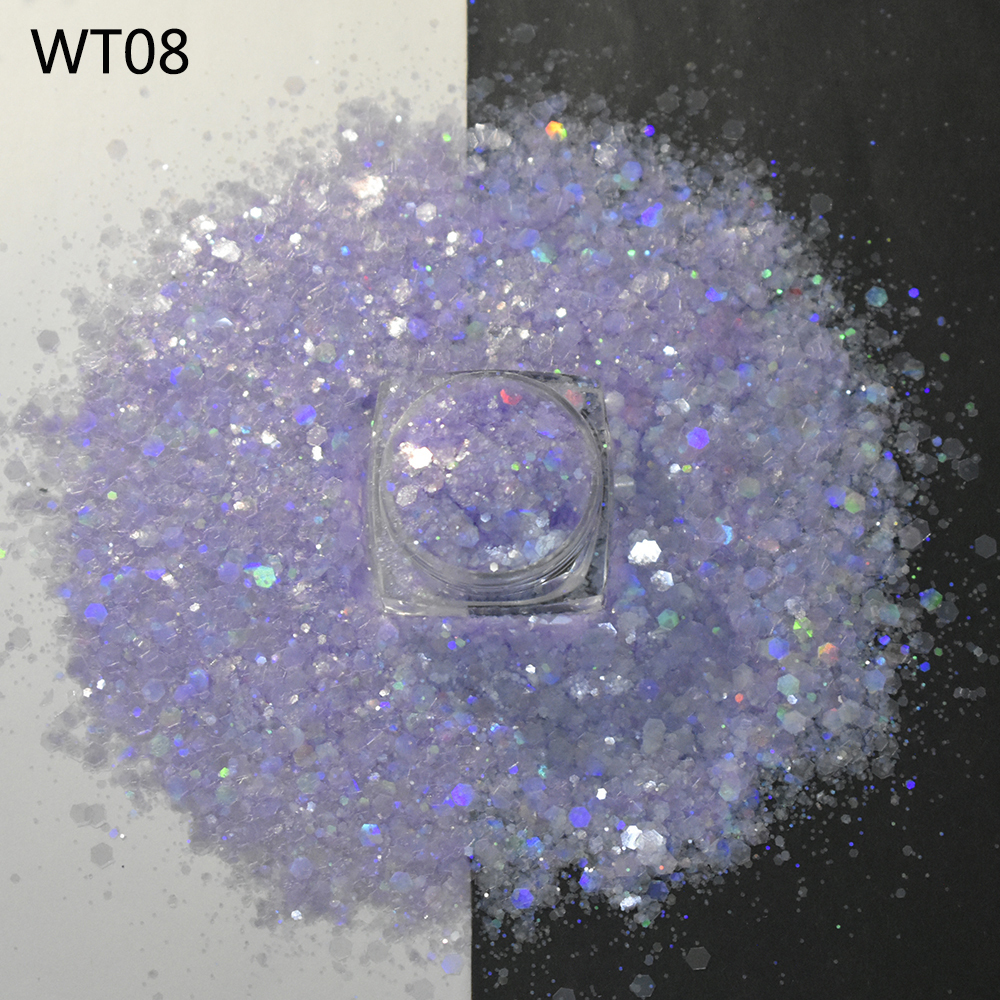 Transparent Laser Glitter