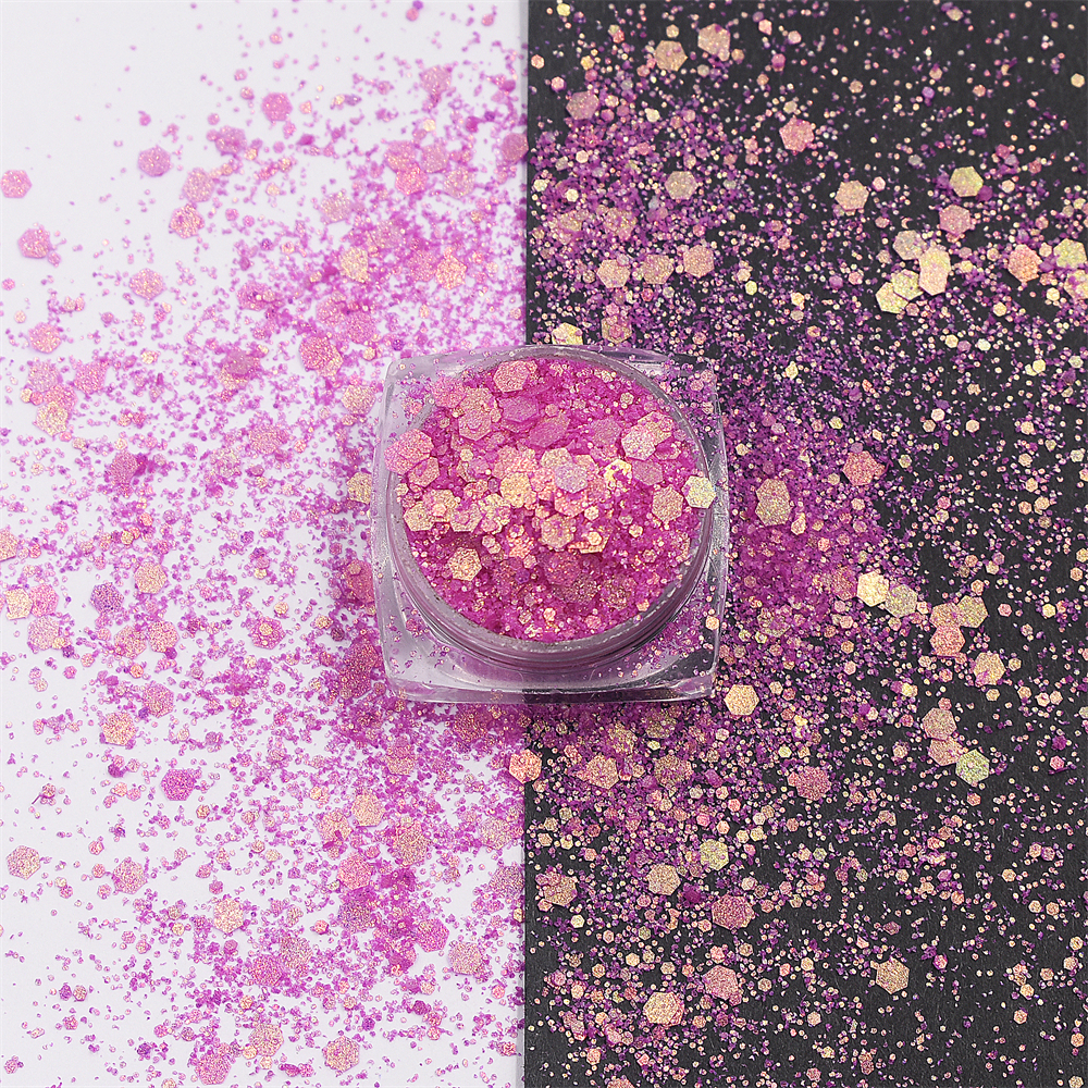 Neon Matte Frosted Mixes Glitter