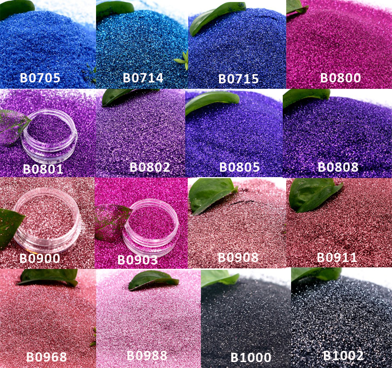 Regular metallic glitter