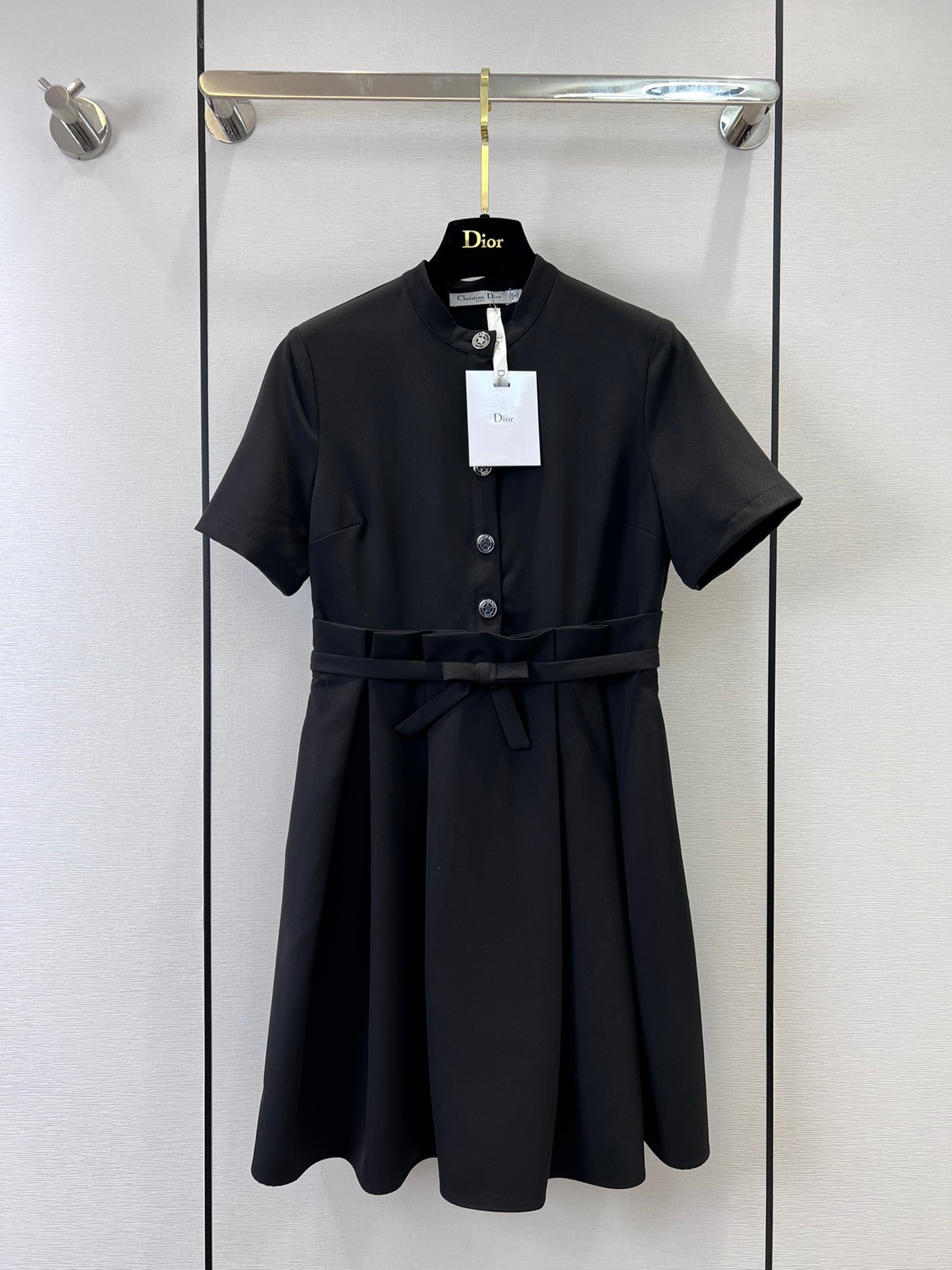 IMS23415 DIOR 23SS Gold button dress for sale at fvapower.com