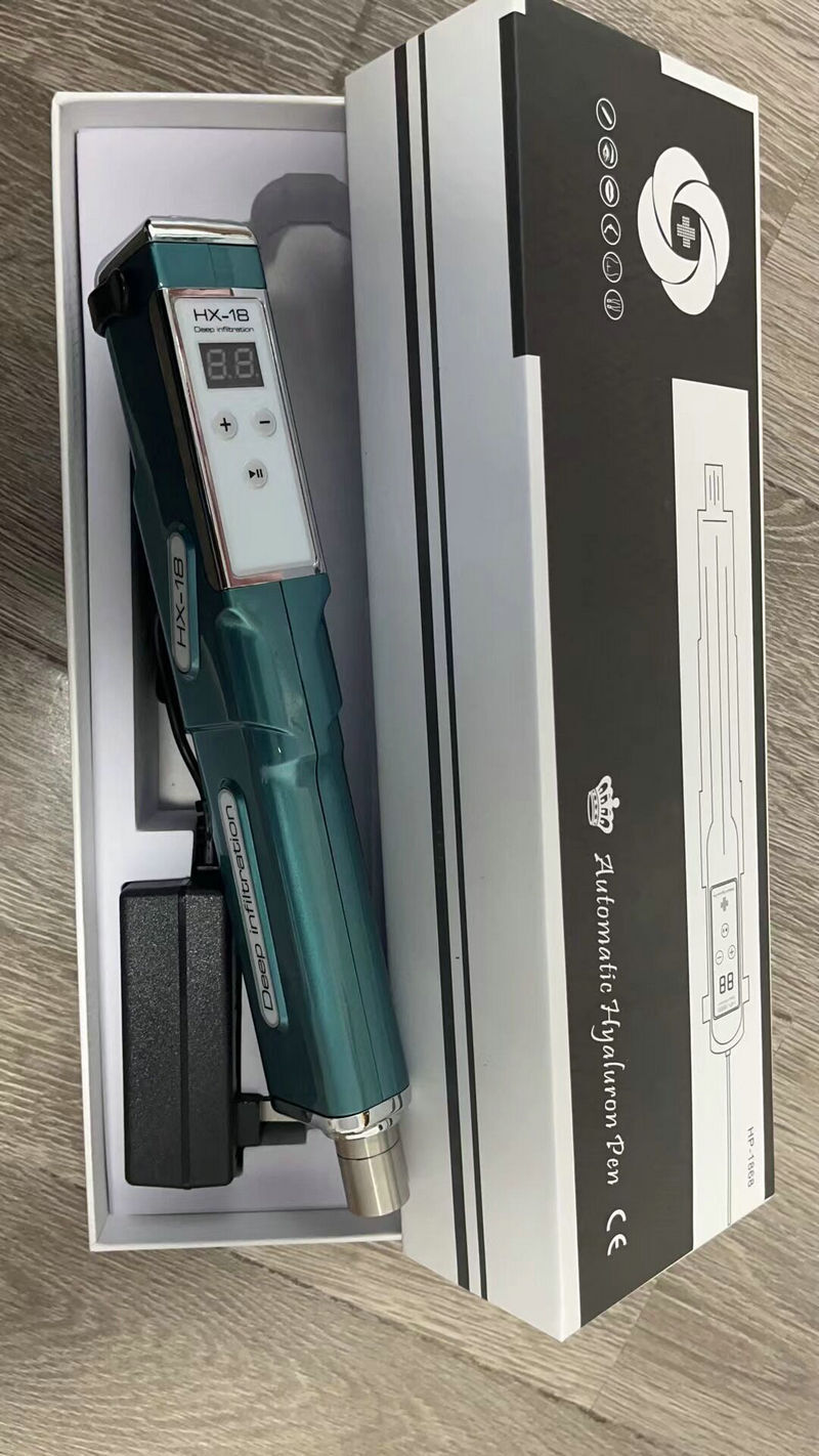 Green Electric Automatic hyaluron pen butt filling