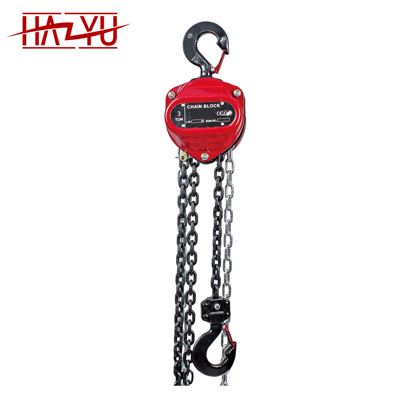 Rated Load Lifting Capacity 20 Ton Manual Chain Block Chain Hoist