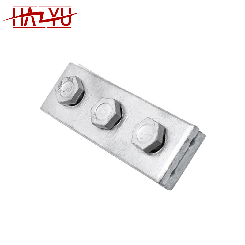 Three Bolt Guy Wire Clamp Bolt Suspension Clamp