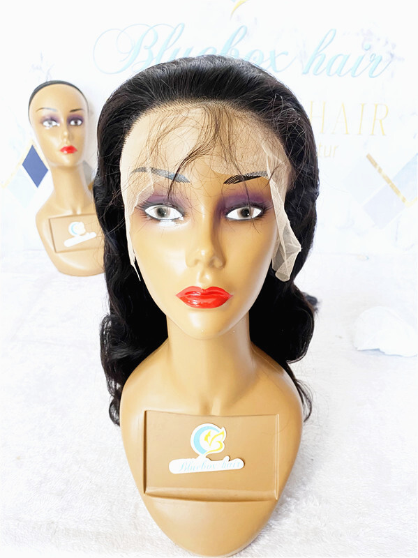 Big Sales 13X4 Full Frontal Transparent Lace Wig Natural Color Hair ...