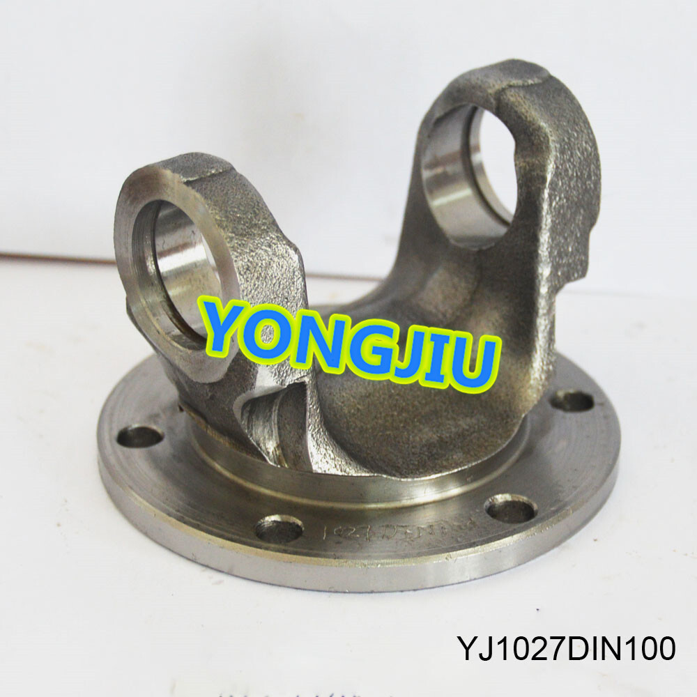 Drive shaft Parts YJ1027 DIN100 Flange Yoke / assembly with universal ...