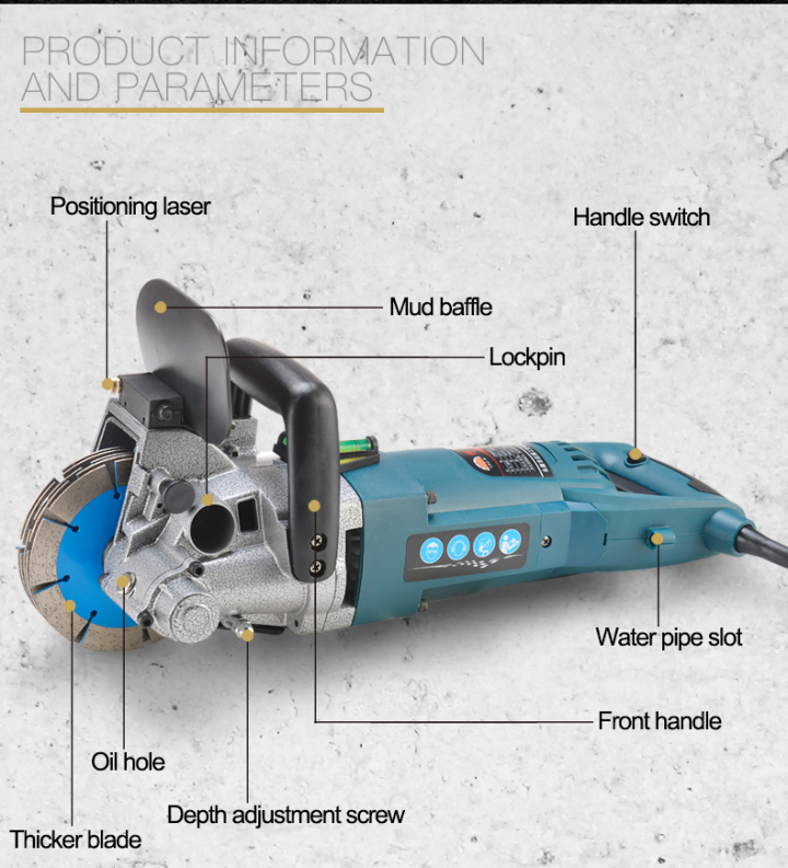 Wall Chase Master Wall Chasing machine Industrial multifunctional ...