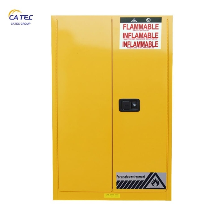 Yellow auto door fire-proof Safety cabinet CFS-G090YA