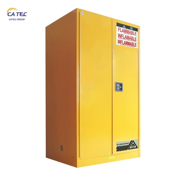 Yellow auto door fire-proof Safety cabinet CFS-G090YA