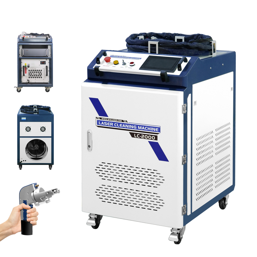 SFX Laser Cleaning Machine 1000W1500W2000W3000W Rust Paint Oil Removal