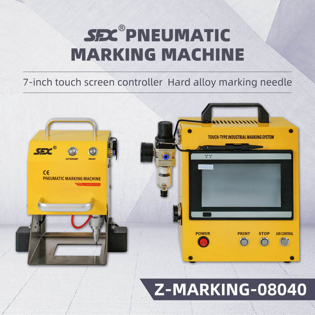 Pneumatic Dot Peen Marking Machine Parts/ Number/ Date/ Graphics Marking