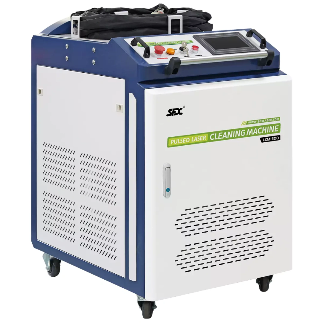 SFX Pulse Laser Cleaning Machine 100W 200W 300W 500W Precise Cleaning