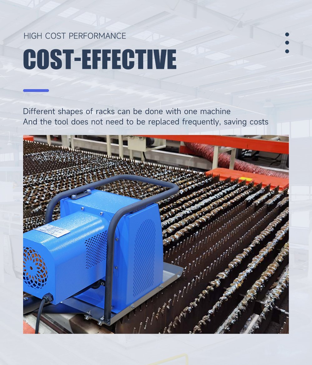 SFX Slag Hog Slat Cleaner For Laser Cutting Machine Clean Below 6000w