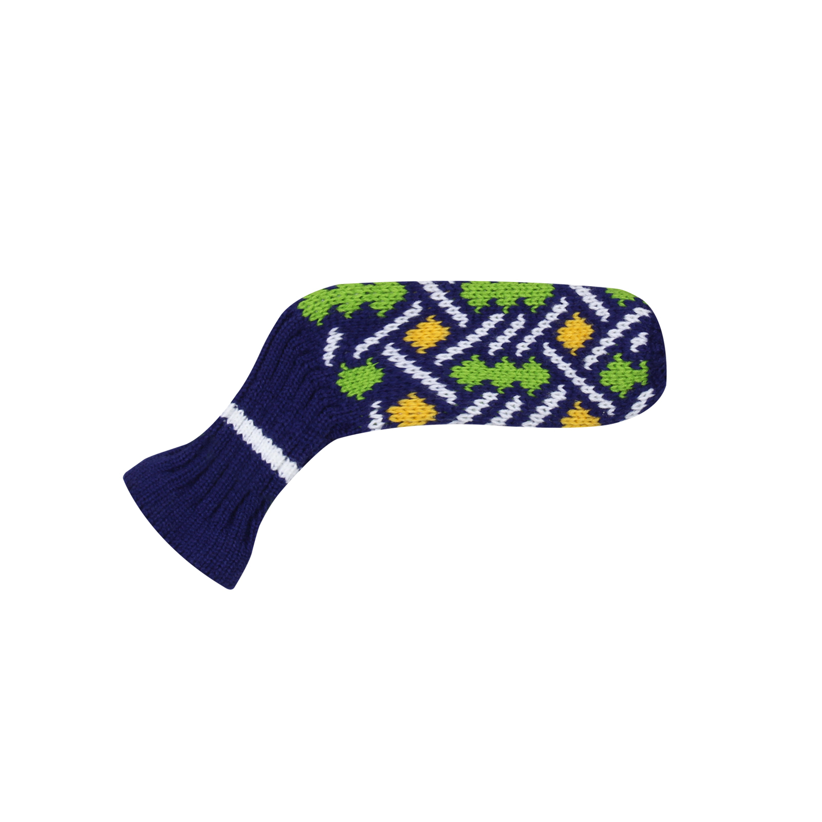 Knitted Blade Putter Cover 1 Piece Pack Blue Green