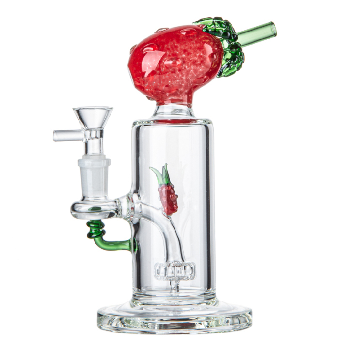 Best Pineapple Fruit Glass Bong Cheap Mini Dab Rigs W/ Inline Perc