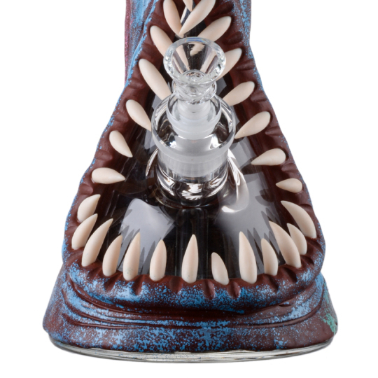 12 Inch Halloween Eyeball Monster Beaker Bong Themed Big Glass Water ...