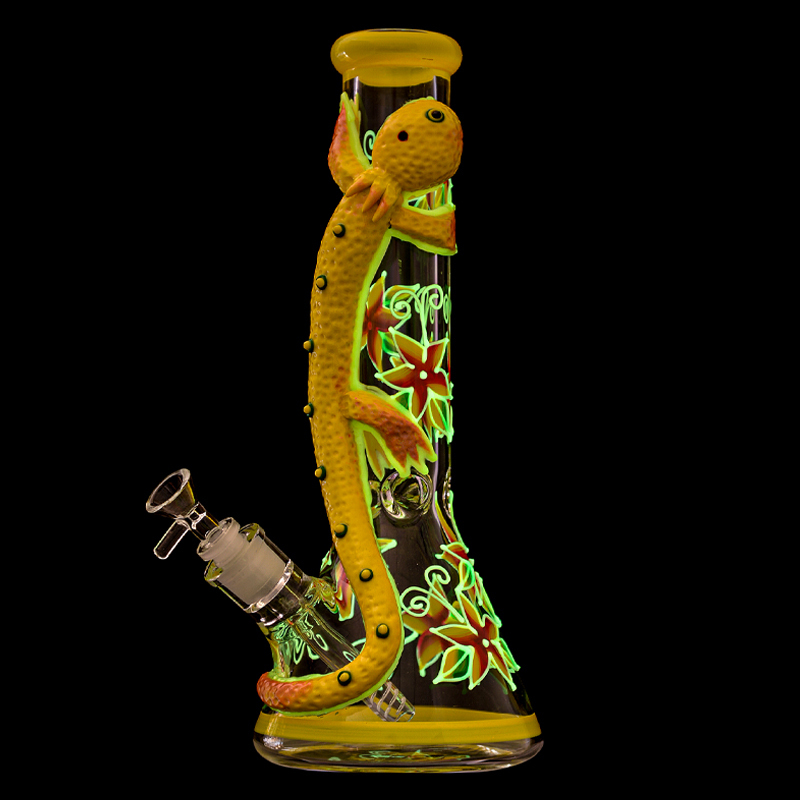 12 Inch Halloween Eyeball Monster Beaker Bong Themed Big Glass Water ...