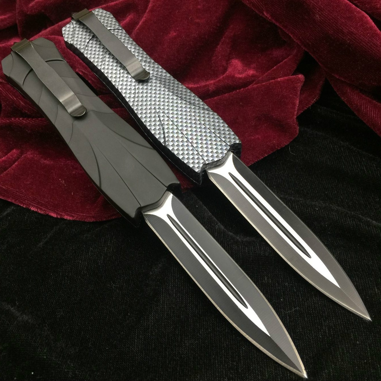 Double Edged Combat Knives