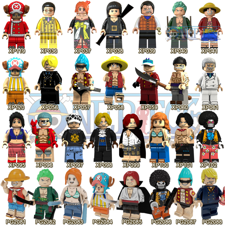 KF1557 KF1558 KF6152 Big King Shark 7CM Movie Series Building Blocks ...