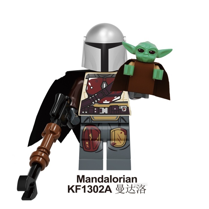 KF1557 KF1558 KF6152 Big King Shark 7CM Movie Series Building Blocks ...