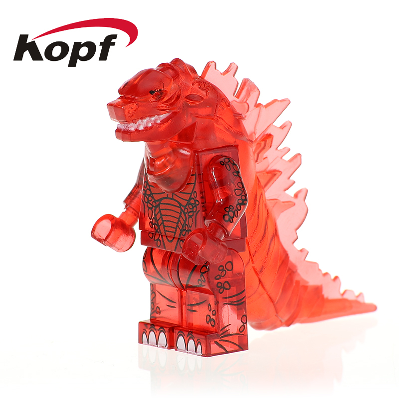 Big Lava Godzilla Movie Series Building Blocks Action Figures ...