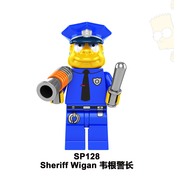 SP1016 Simpsons Season Movie Block Figure Martin Prince Smithers Patty ...