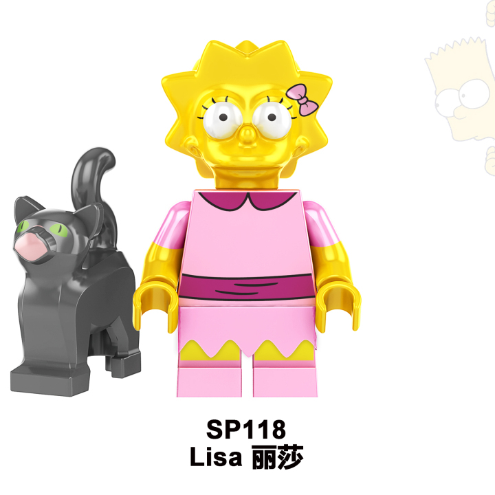 SP1016 Simpsons Season Movie Block Figure Martin Prince Smithers Patty ...