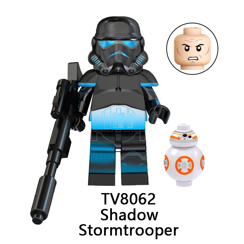 TV6108 SW Wars Model Commander Fox Ganch Bomb Clone Trooper Shadow Mini ...