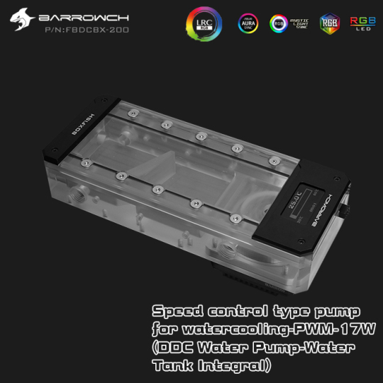 Barrowch FBDCBX, Digital Display PWM 17W Pump With Reservoir ...