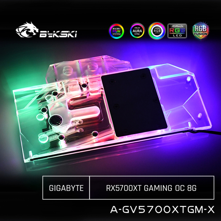 Granzon Advanced GPU Water Cooling Kit With Bykski GPU Block/PWM DDC ...