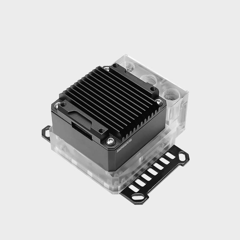 Barrowch CPU Block Pump Reservoir Three In One, 17W PWM Intelligent ...