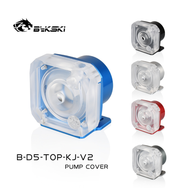Bykski D5 Pump Armor Kit , G1/4 Acrylic Top & Aluminum Alloy Bracket ...