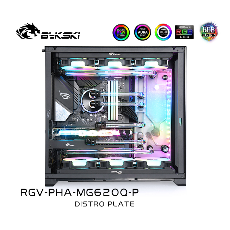 Granzon Advanced GPU Water Cooling Kit With Bykski GPU Block/PWM DDC ...
