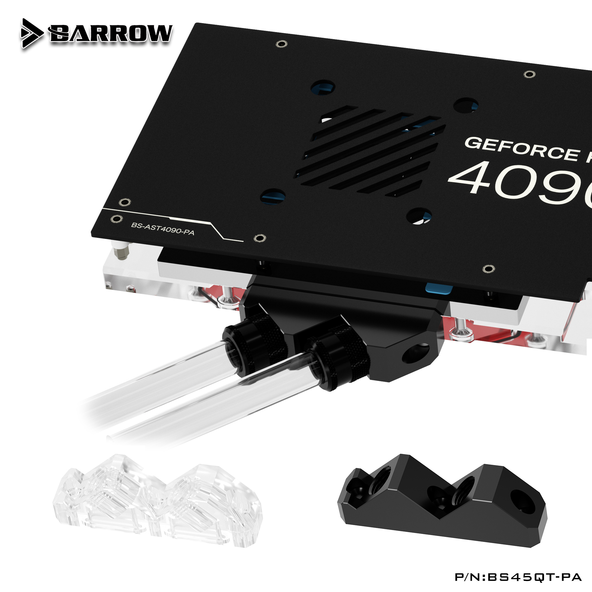 Barrow BS45QT-PA 45-Degree GPU Block Terminal