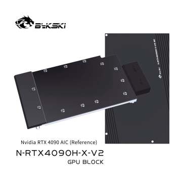 Bykski GPU Block For Nvidia RTX 4090 AIC (Reference), High Heat ...