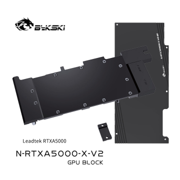 Bykski GPU Block For Leadtek RTX A5000, High Heat Resistance Material ...