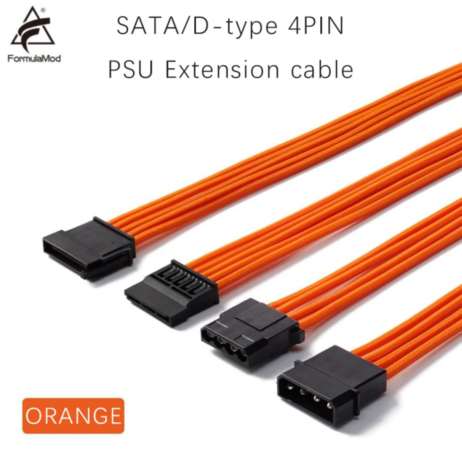 Formulamod SATA/Molex 300mm Sleeved Power Extension Cable