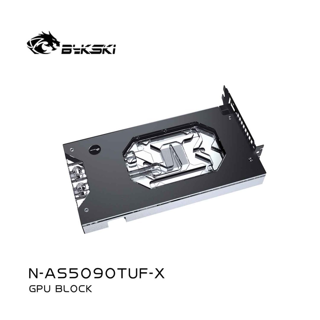 Bykski GPU Block For ASUS TUF Gaming GeForce RTX 5090,Full Cover With ...
