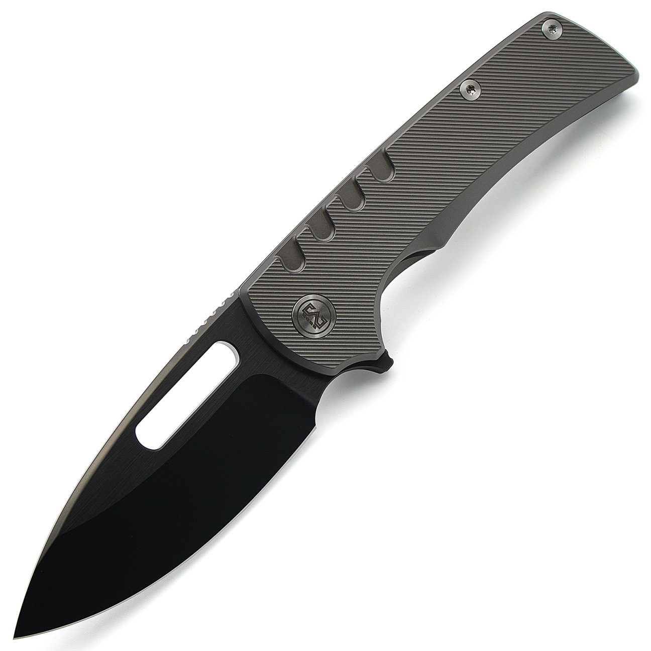 M Miguron Knives Malory Flipper Folding Knife 3.5" Satin 14C28N Blade ...